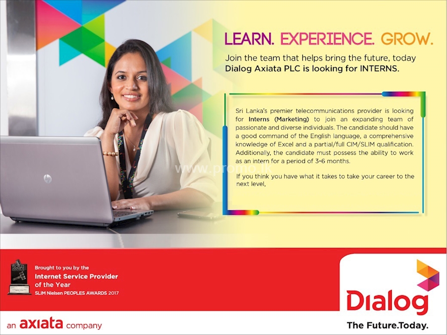 Interns - Marketing at Dialog Axiata
