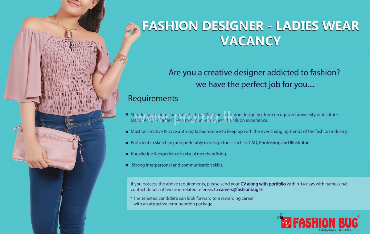 Fashion Designer - Ladies Wear at Fashion Bug