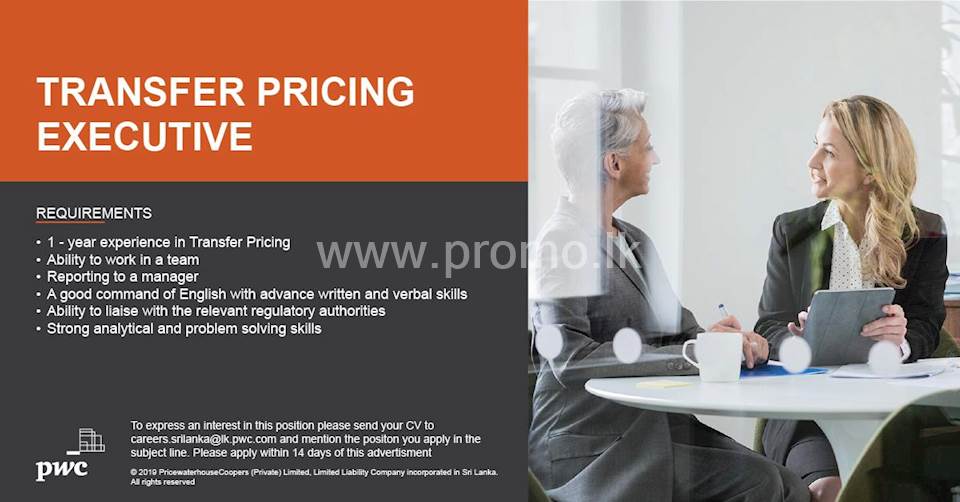 Transfer Pricing Executive at PWC