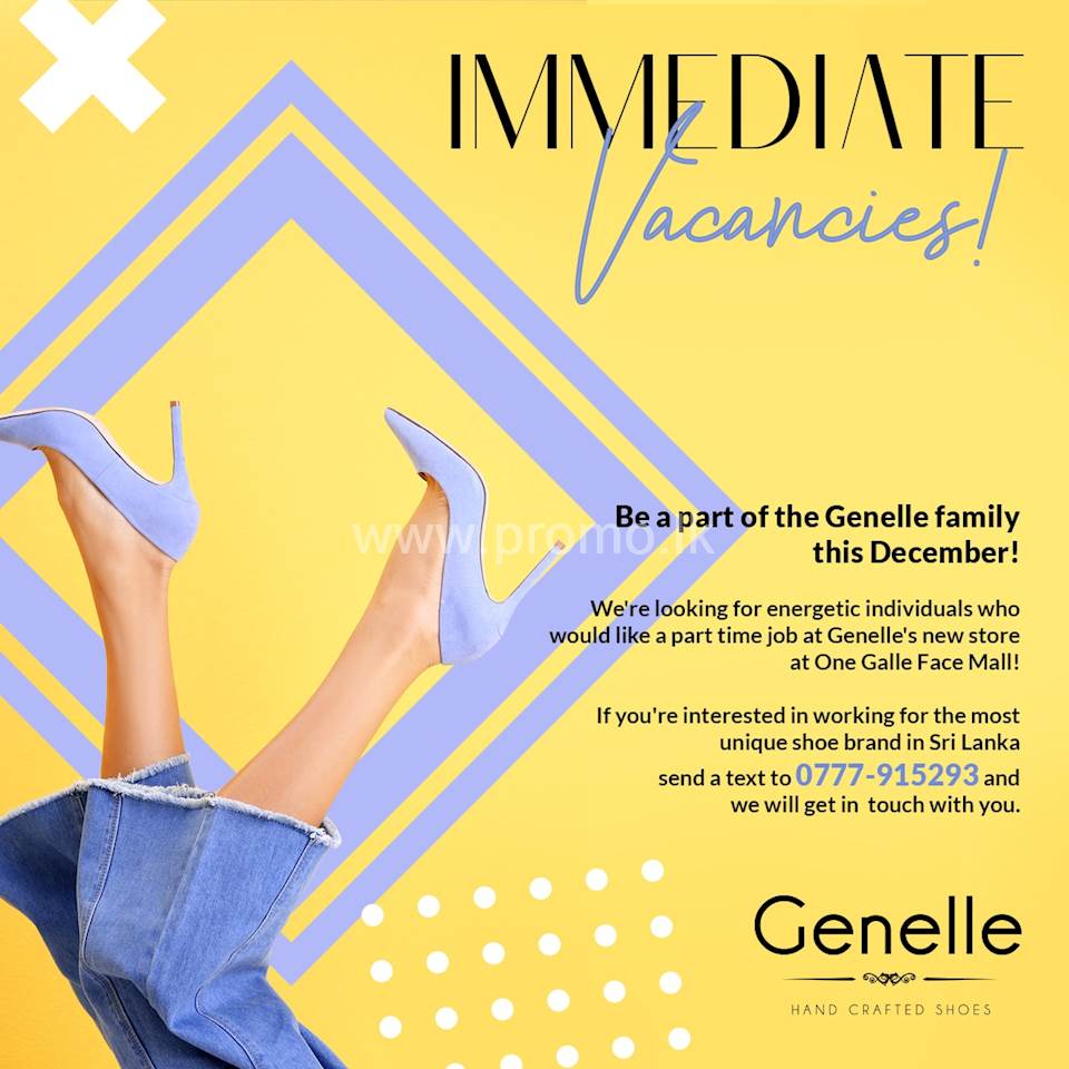 Immediate Vacancies at Genelle