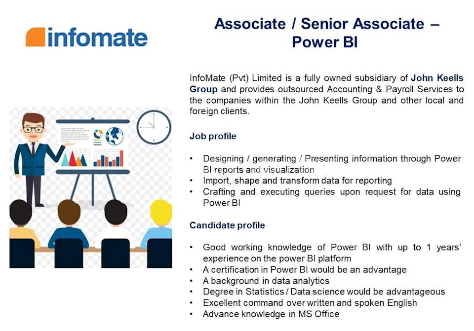 Associate / Senior Associate - Power BI at InfoMate