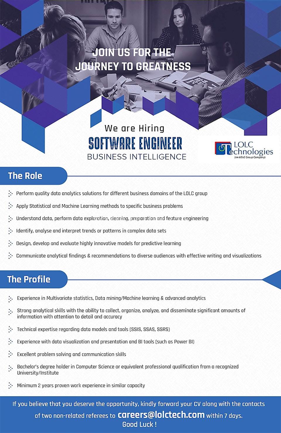 Software Engineer at LOLC