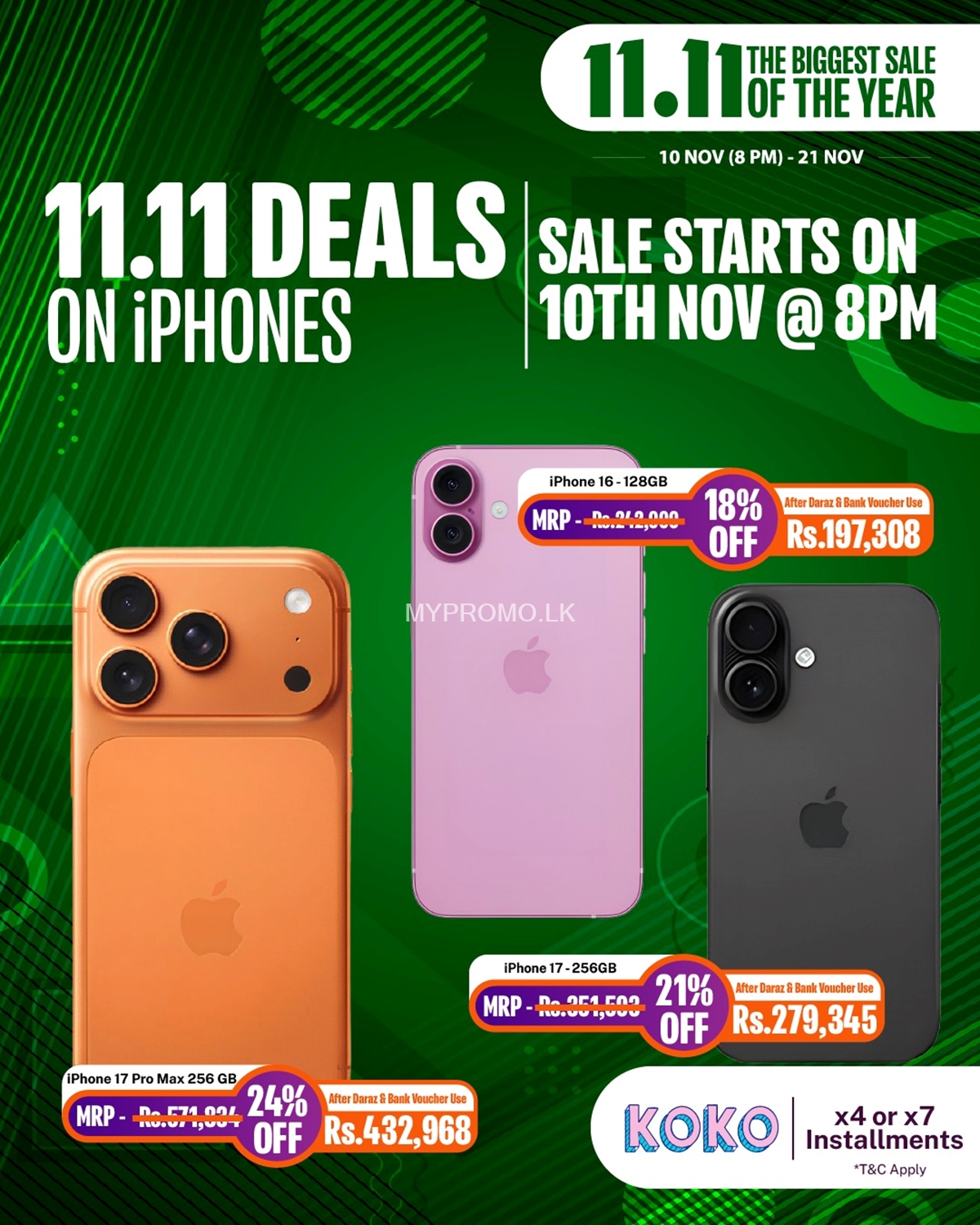 11.11 iPhone Mega Deals – Up to 24% OFF on Latest iPhones | Starts Nov ...