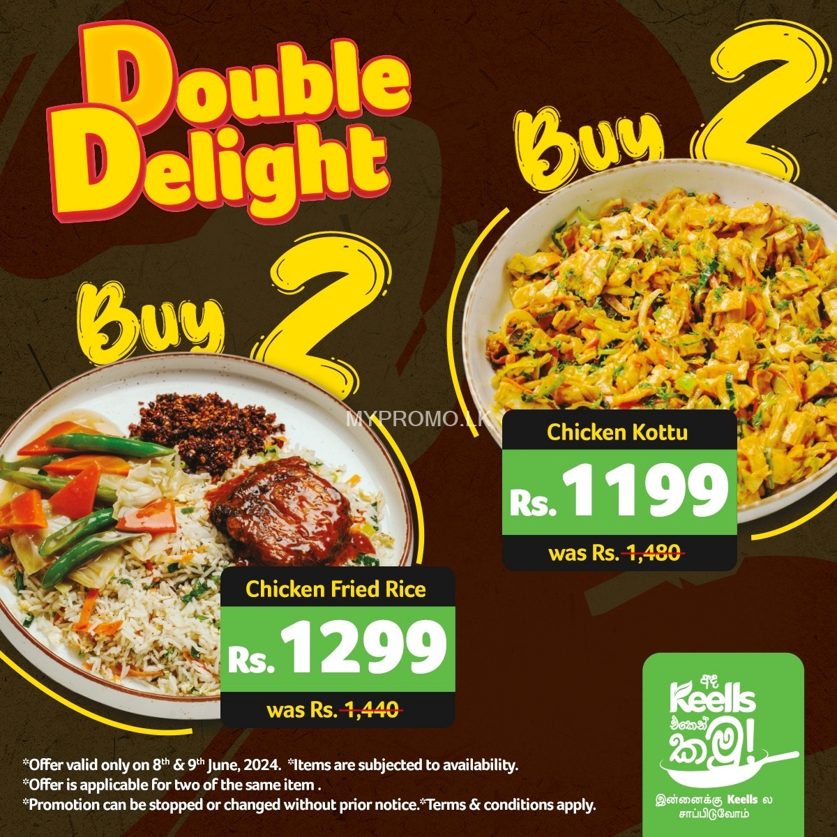 Enjoy a scrumptious Double Delight at Keells | Keells