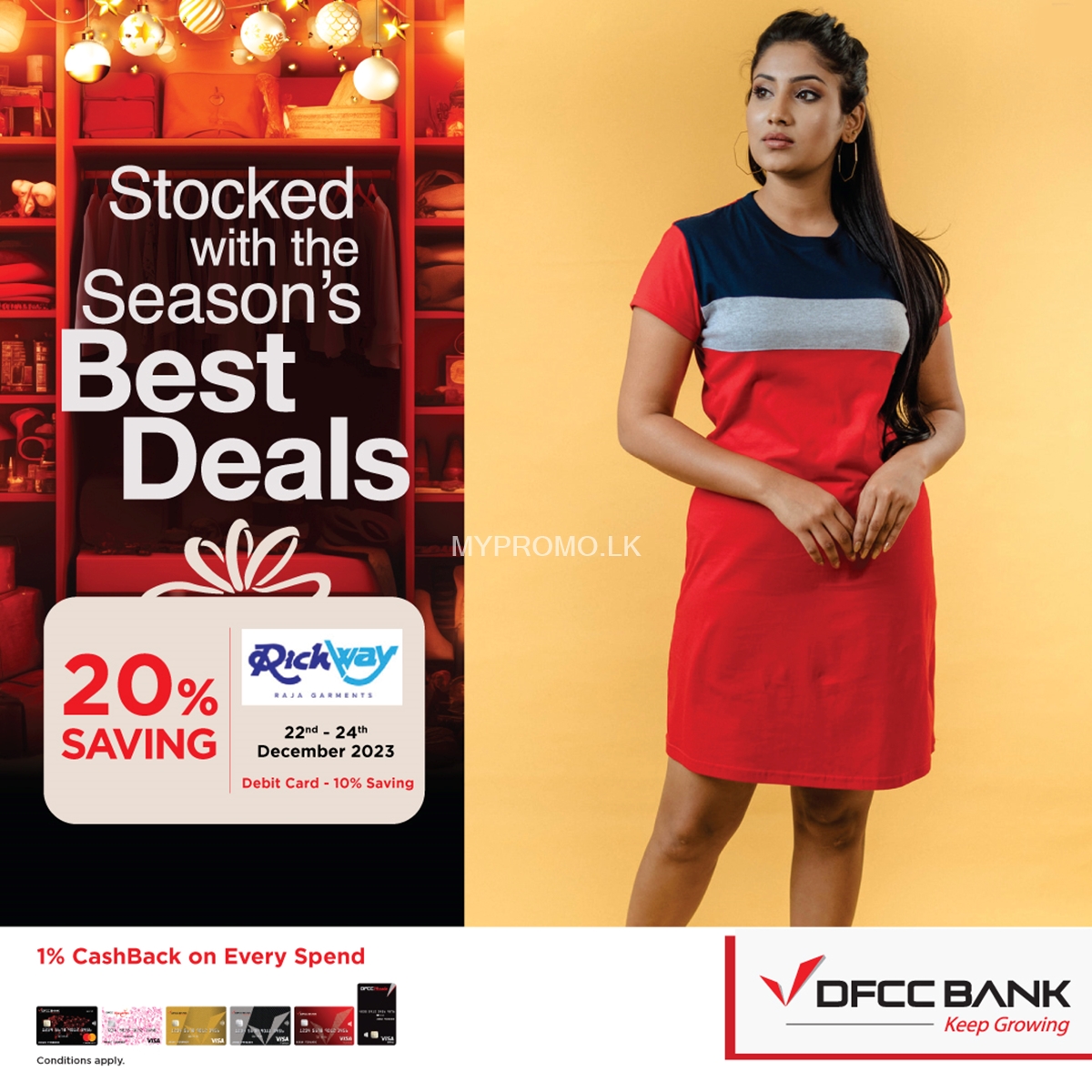 Enjoy 20% savings at Richway with DFCC Credit Cards | DFCC Bank PLC