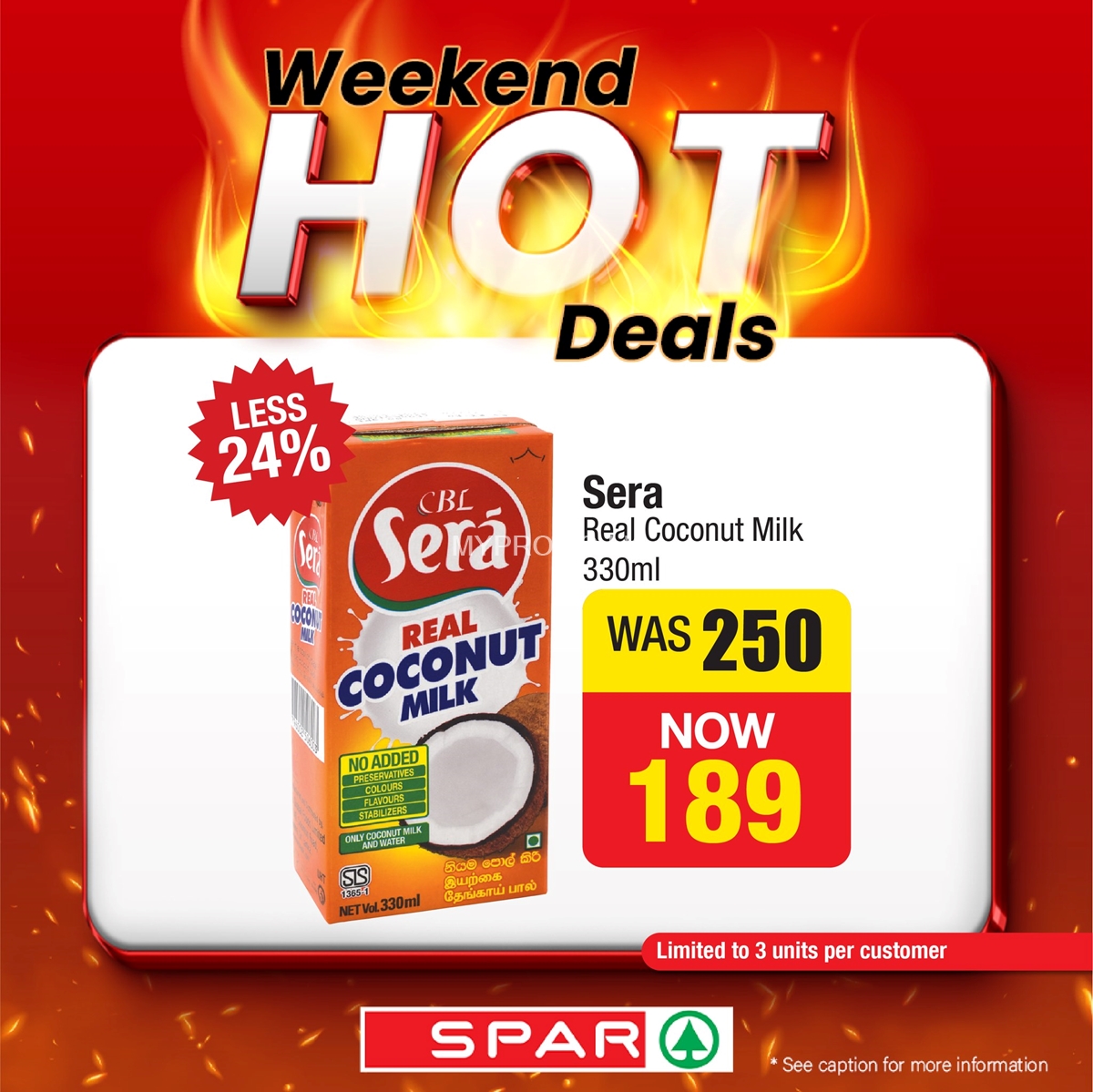 Shop at any SPAR Supermarket outlet this weekend and enjoy our WEEKEND ...
