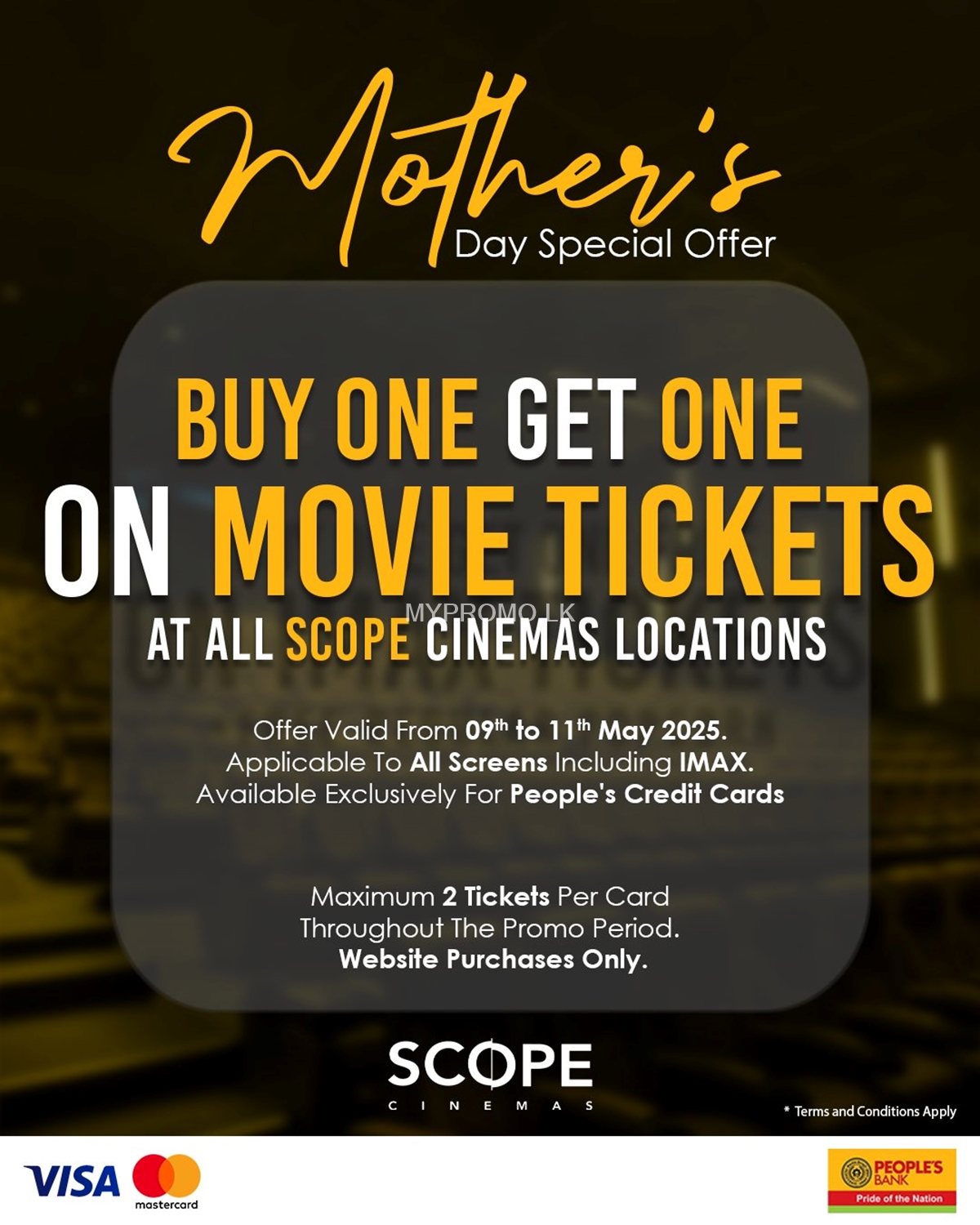 Celebrate Mother's Day with a special treat at Scope Cinema | Scope Cinema