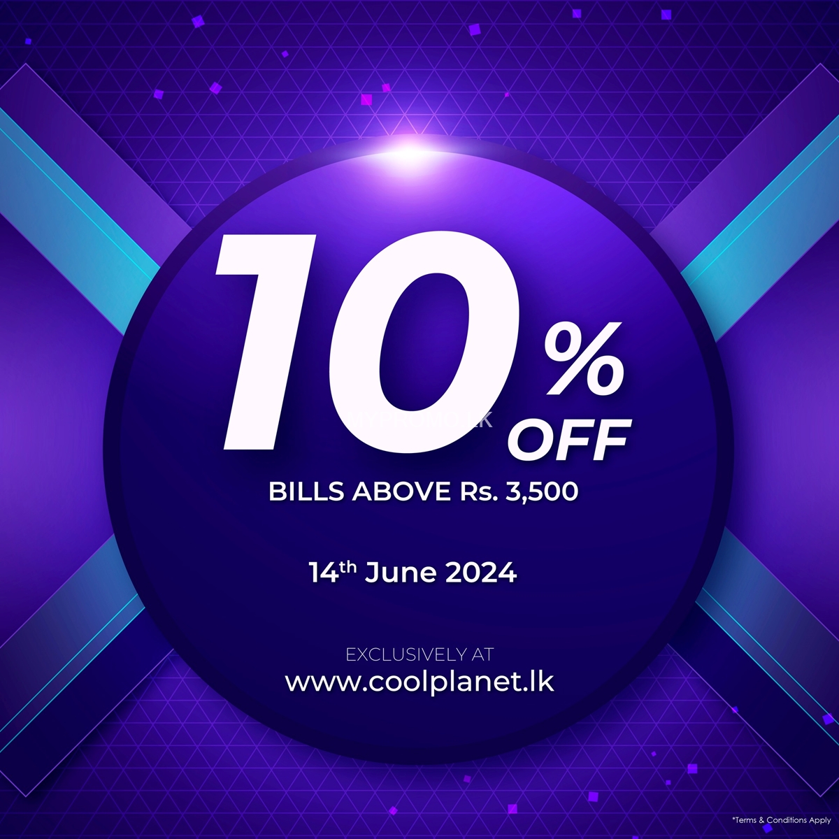 Get 10% off on orders above Rs 3500 only on the Cool Planet website