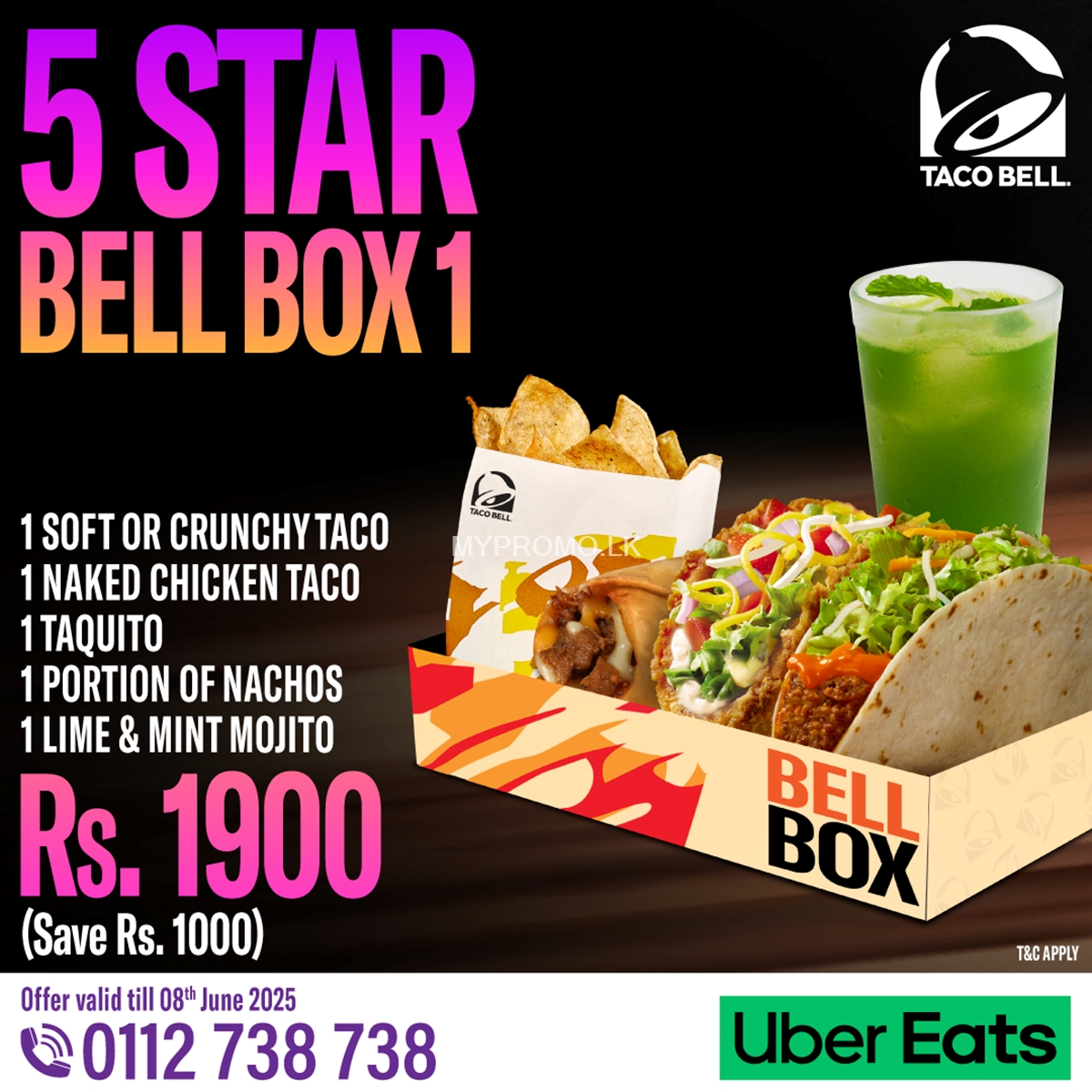 5 Star Bell Box 1 at TACO BELL Sri Lanka | TACO BELL Sri Lanka