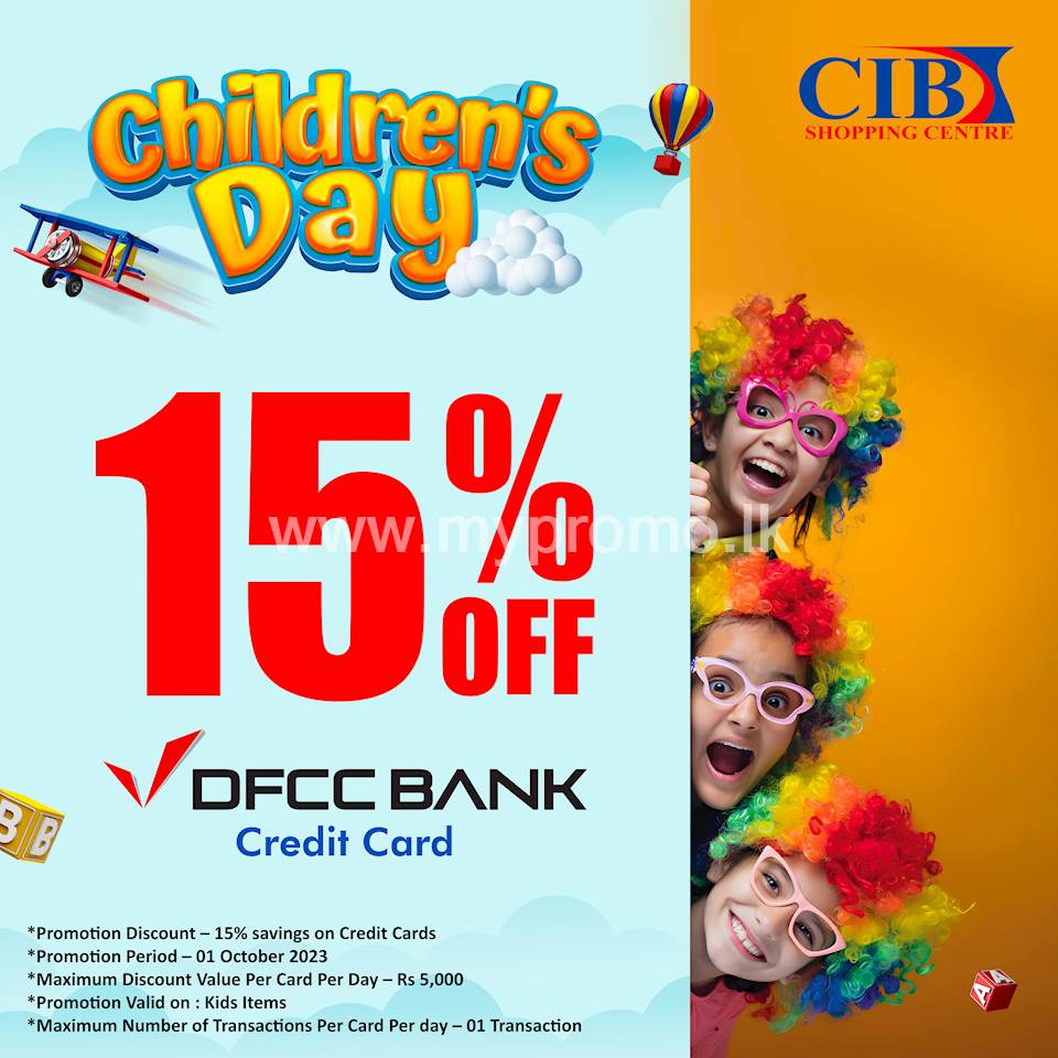Make Children's Day Extra Special with DFCC Credit Cards!