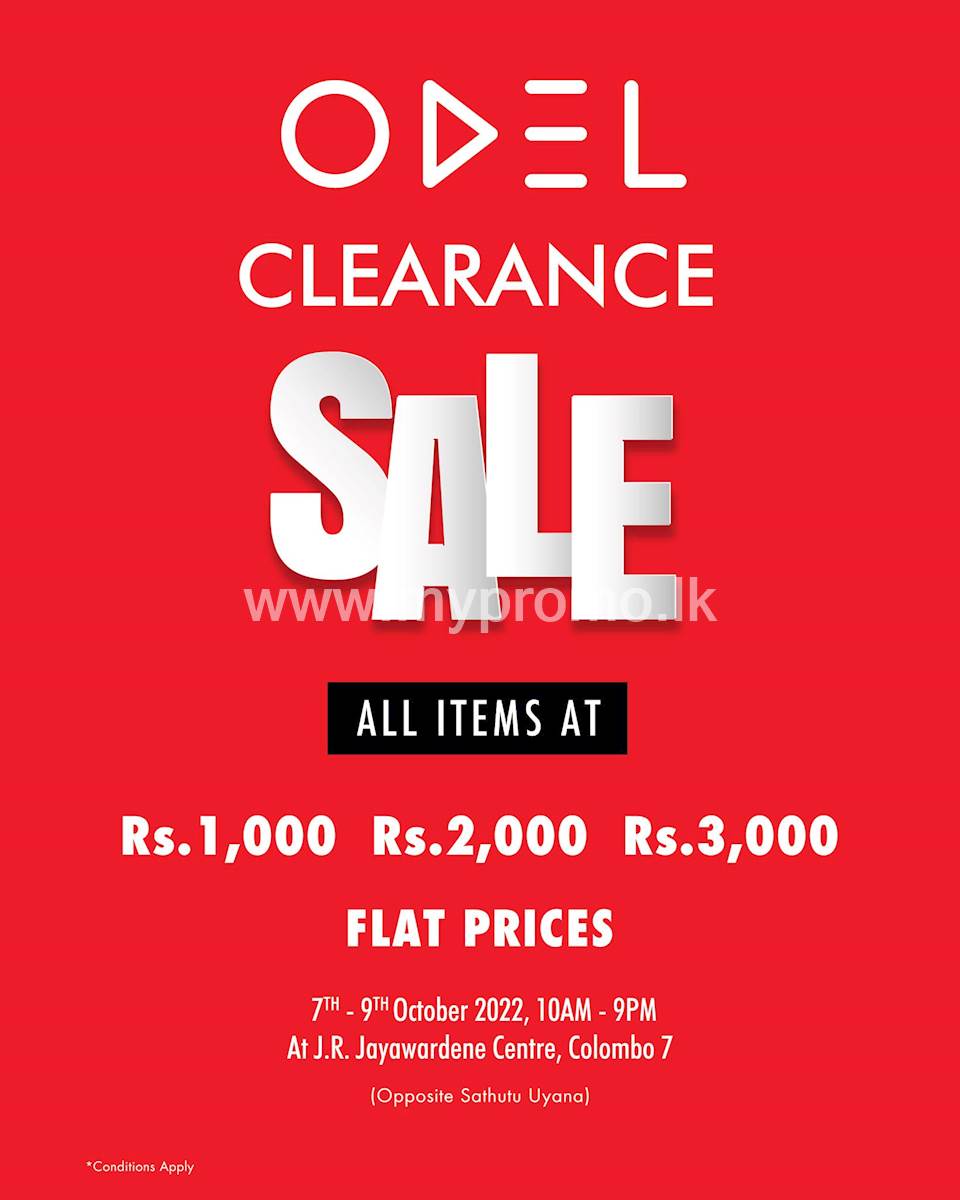 Clearance SALE At Odel