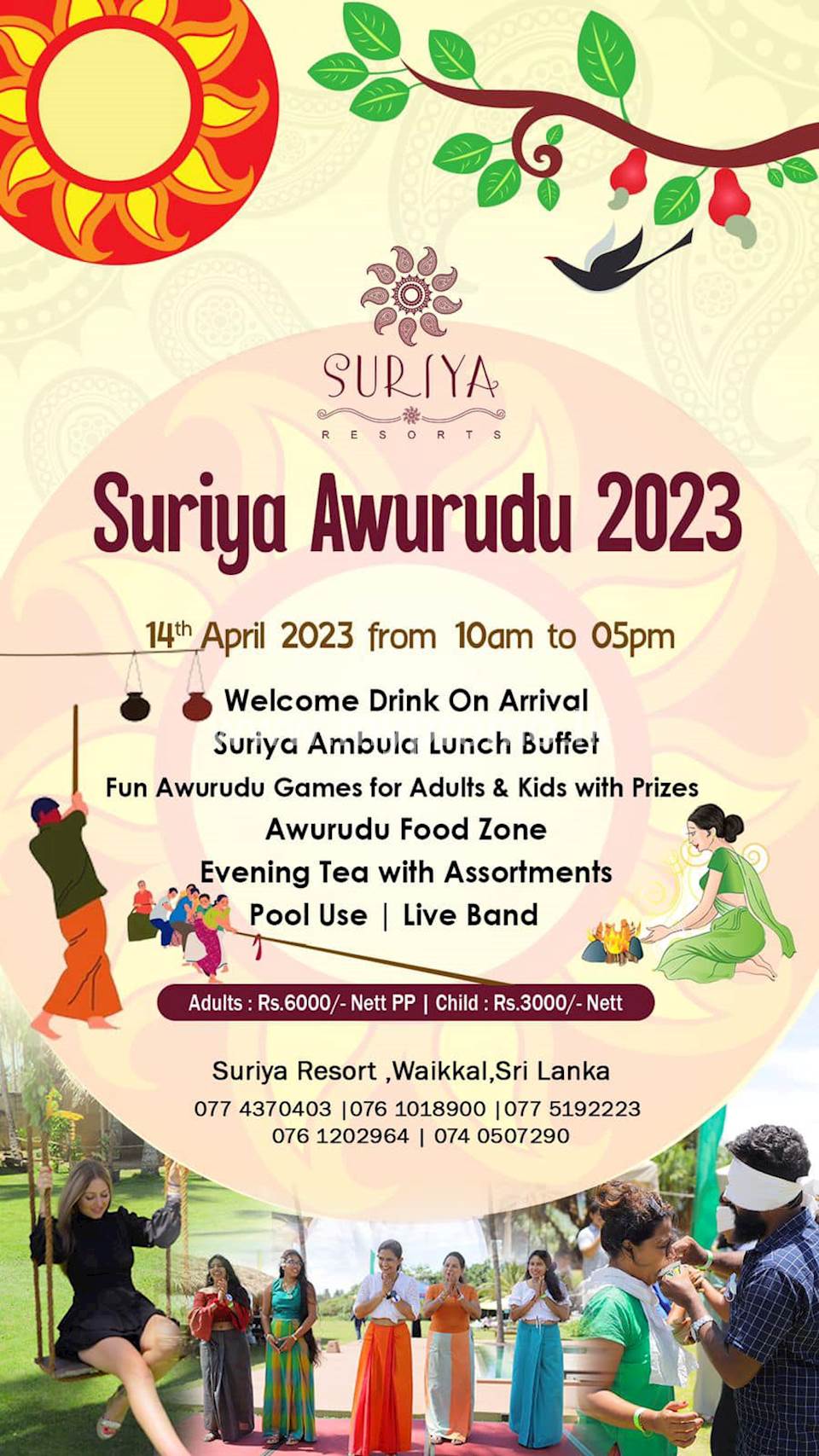 Join us in Celebrating the Suriya Awurudu 2023