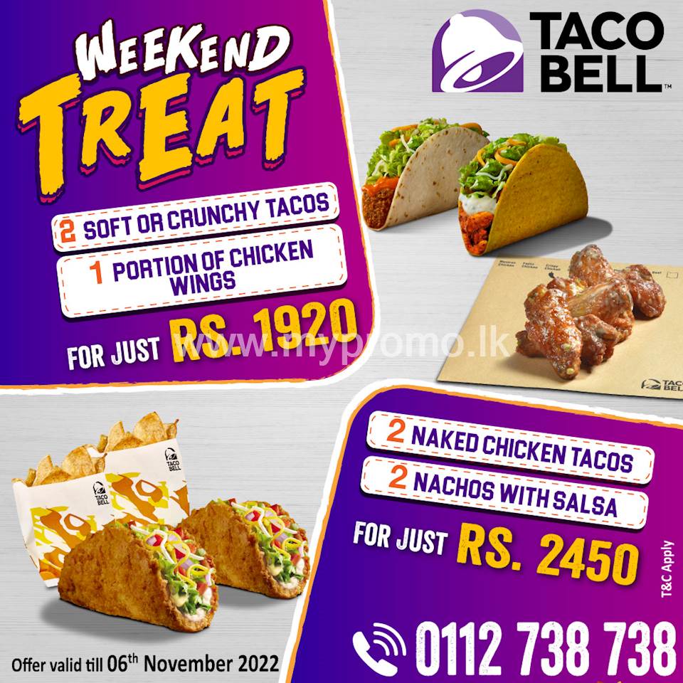 Treat yourself to a Taco Bell Weekend!