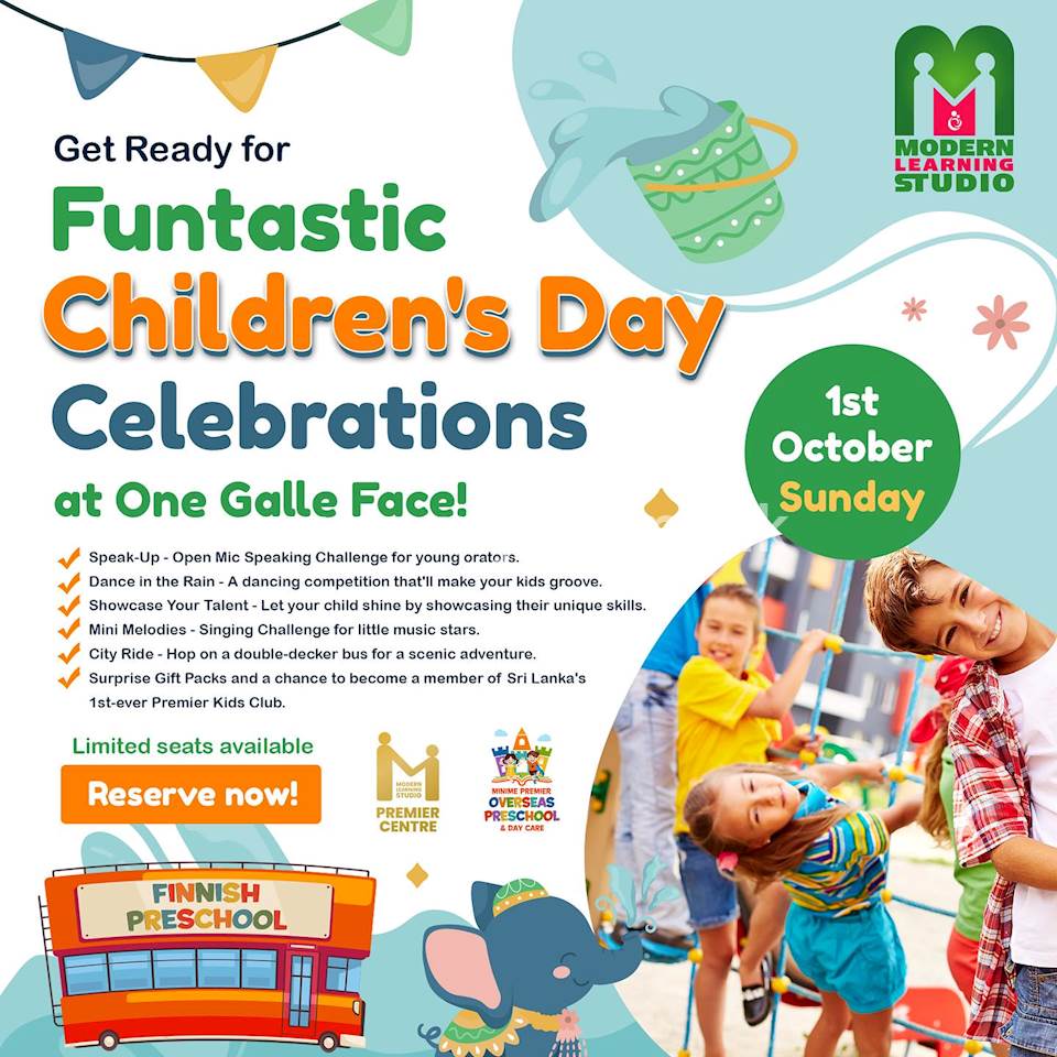Funtastic Children’s Day at One Galle Face