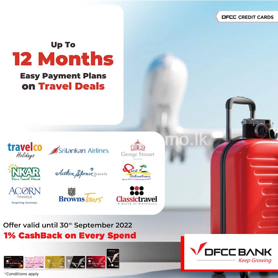 Enjoy up to 12 months Easy Payment Plans at selected travel partners ...