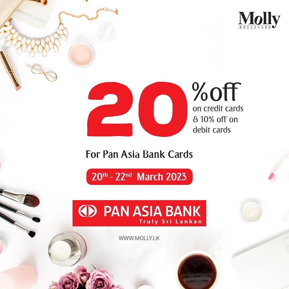 Enjoy 20% off on all credit card purchases and 10% off on all debit ...