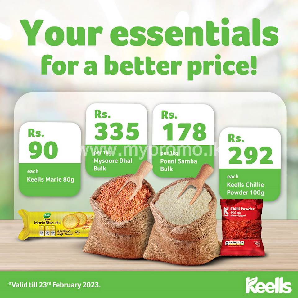 Head over to your nearest Keells this weekend and purchase your ...