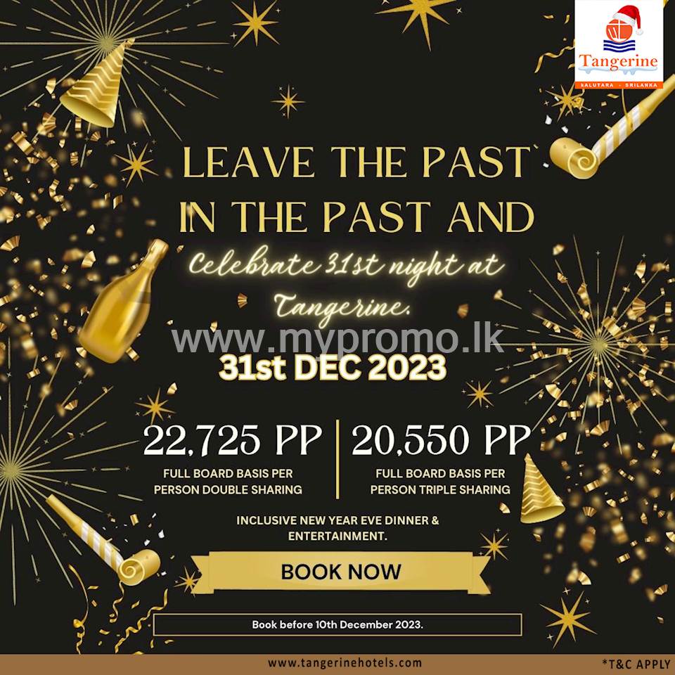 Celebrate 31st Night at Tangerine Beach Hotel! | Tangerine Beach Hotel