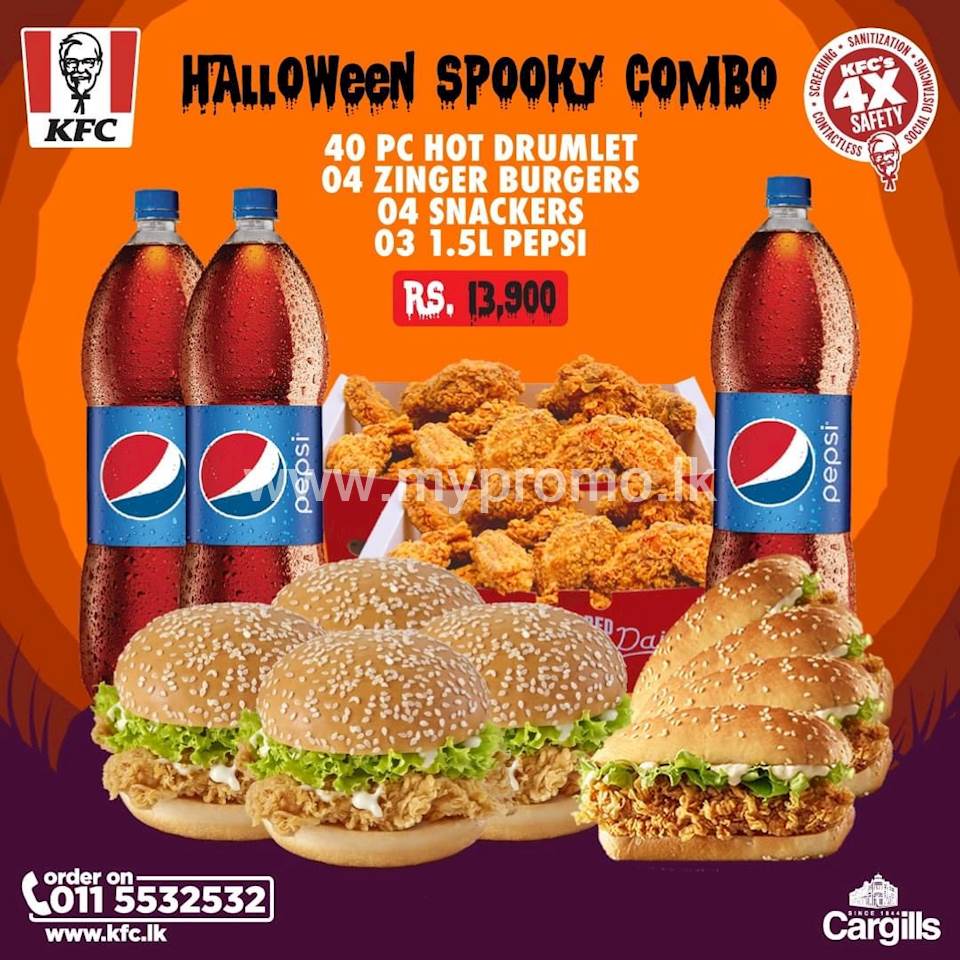 KFC Halloween spooky combo | KFC Sri Lanka