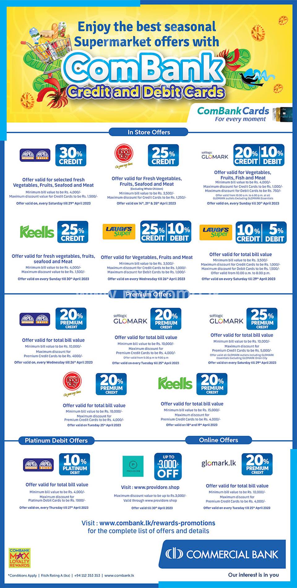 Enjoy the best seasonal supermarket offers with ComBank Credit and ...