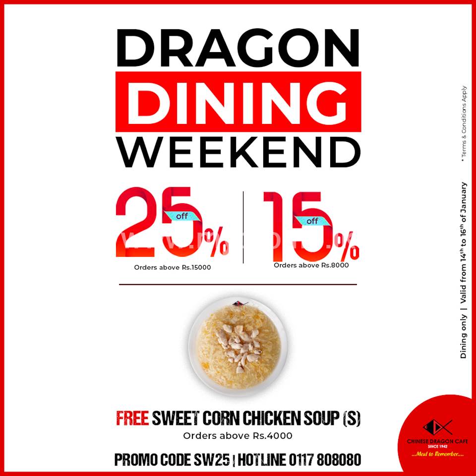 Come & enjoy weekend with your family at Chinese Dragon! | Chinese ...
