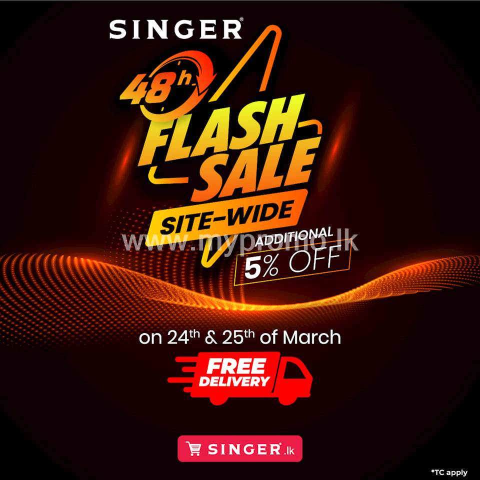 Don't Miss Out - 48 Hours Only at Singer