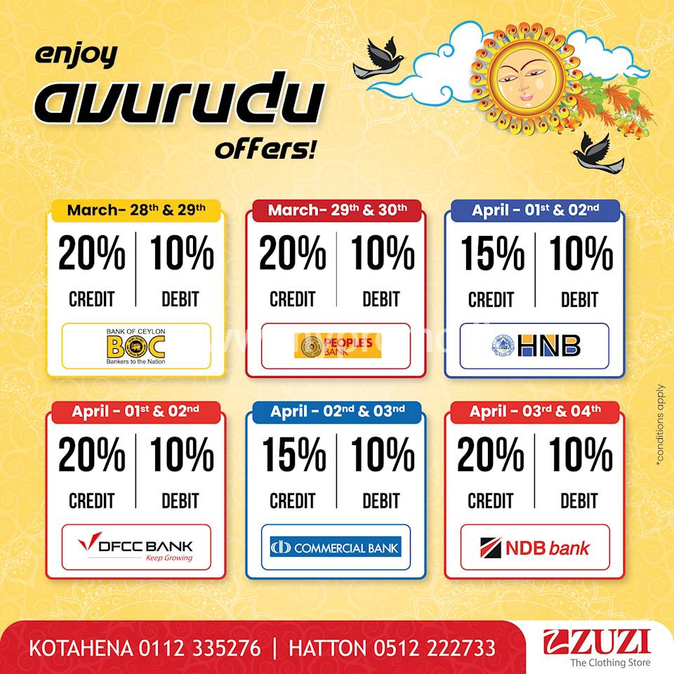 ZUZI AVURUDU OFFERS! | ZUZI