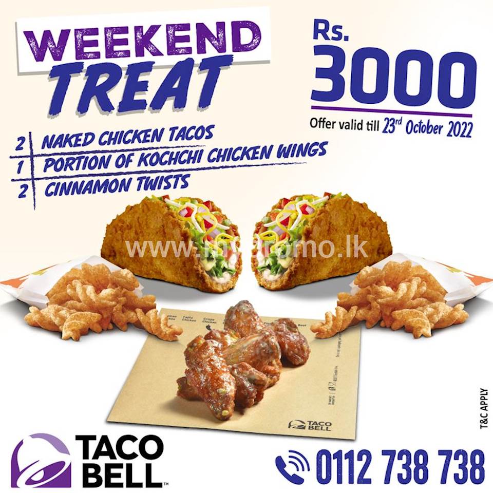 Weekend Treat from Taco Bell!