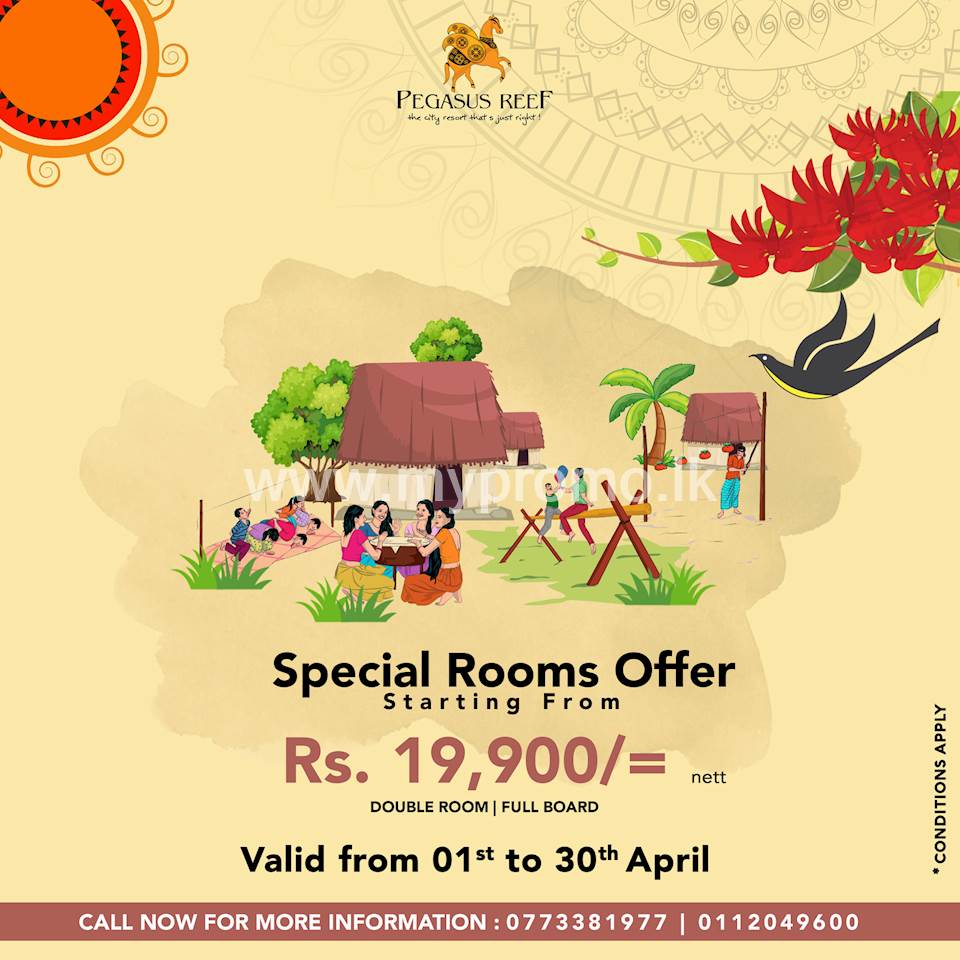 Special Room offer from Pegasus Reef for this Avurudu Season | Pegasus ...