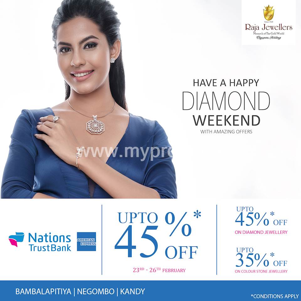 Enjoy Up to 45% Savings with NTB credit cards at Raja Jewellers