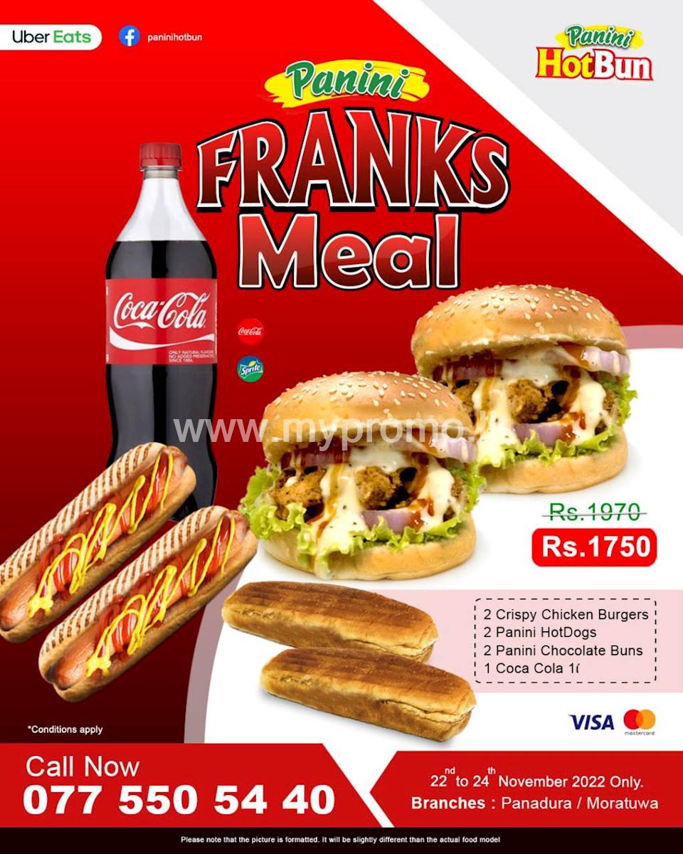 Panini Franks Meal..!