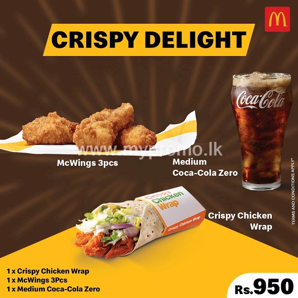 Crispy Delight at McDonalds