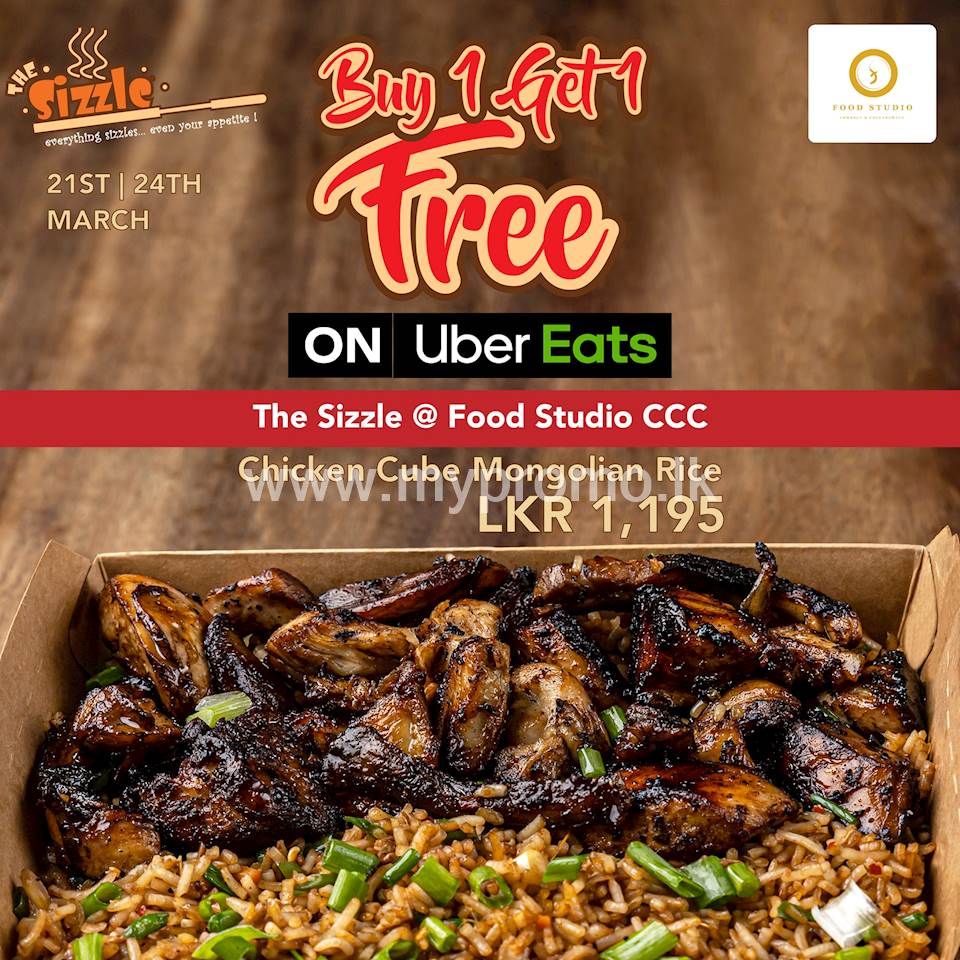 Buy 1 and Get 1 Free Chicken Cube Mongolian Rice from The Sizzle