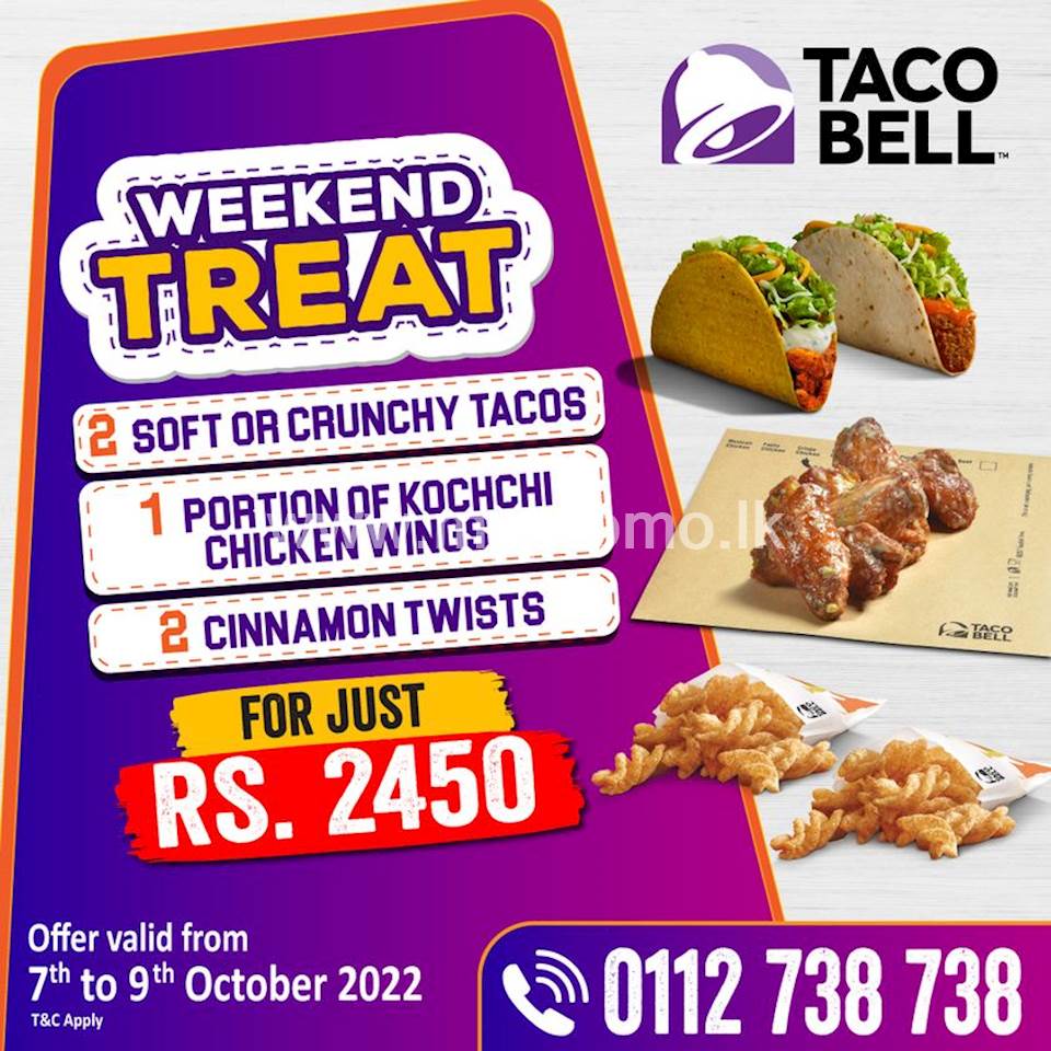 Weekend Treat from Taco Bell!