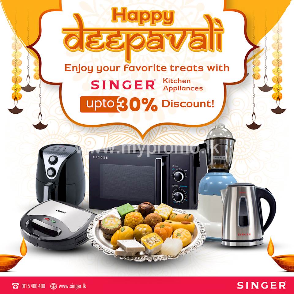 Enjoy Your Deepawali Treats With Singer Kitchen Appliances