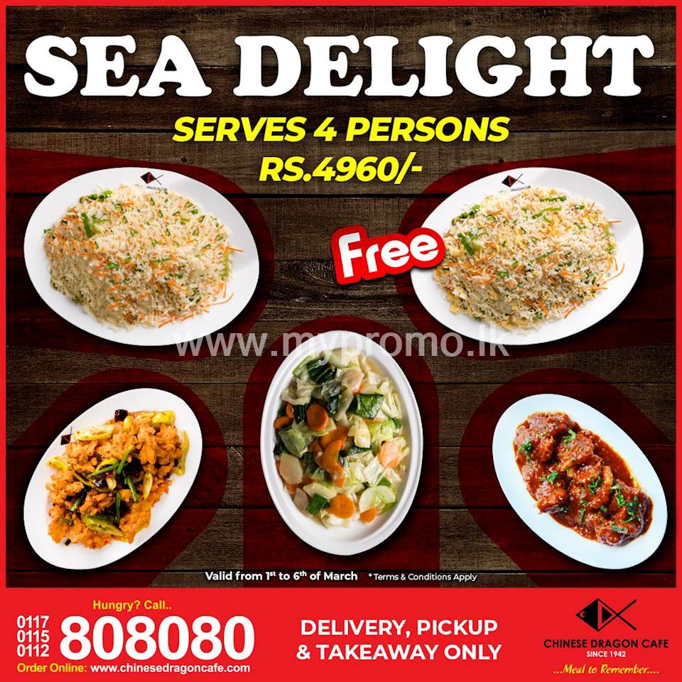 Sea Delight at Chinese Dragon Cafe