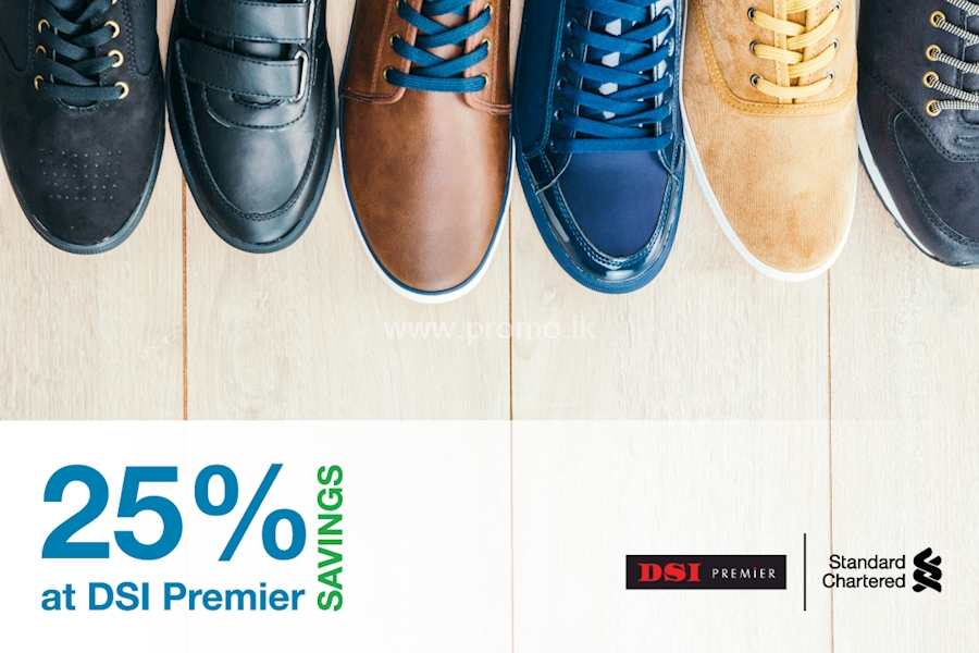 25% Off at DSI Premier from Standard Chartered Bank