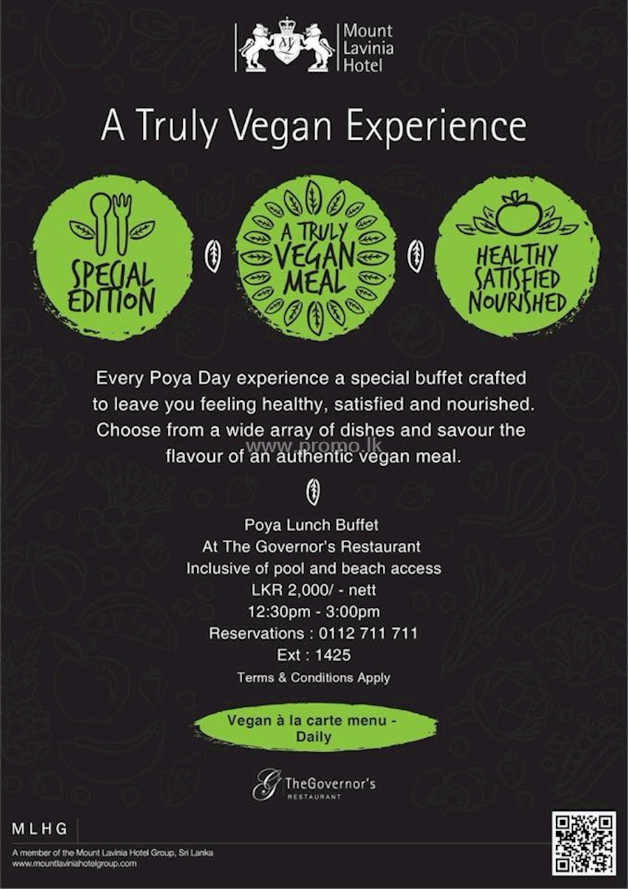 A wide array of dishes and savour the flavour of an authentic vegan ...