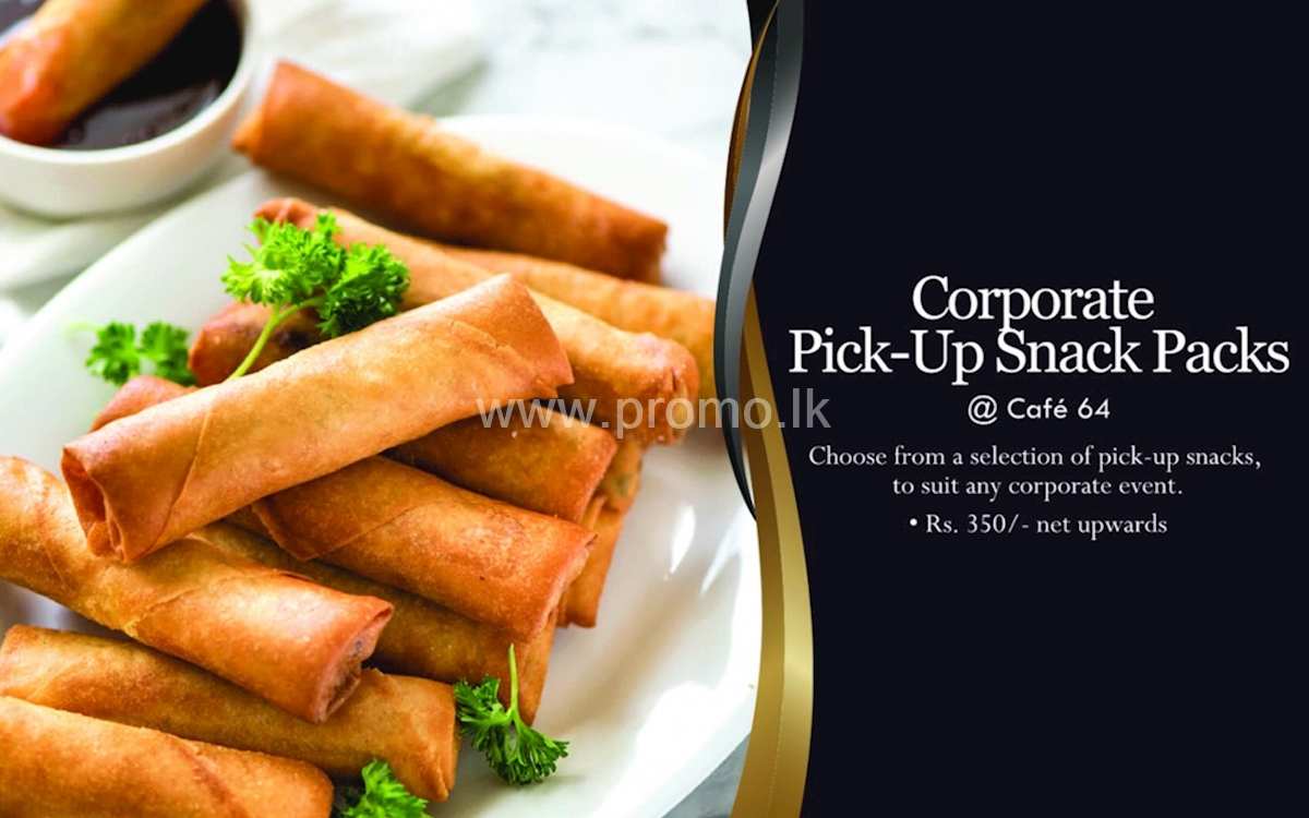 Corporate Pick-Up Snack Packs