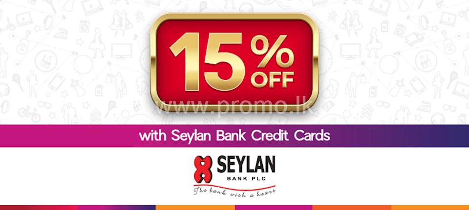 15% Off at wOw.lk with Seylan Bank Credit cards