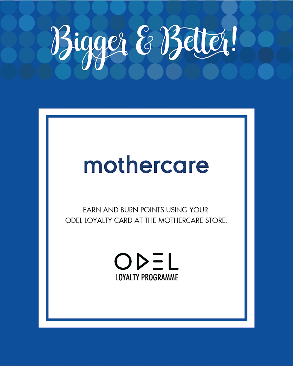 Earn and burn your points using your Odel Loyalty card at the ...