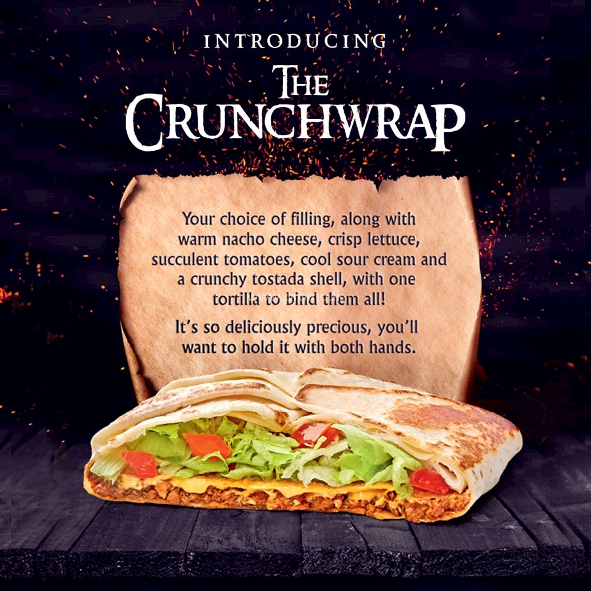 Introducing the All New CrunchWrap from Taco Bell