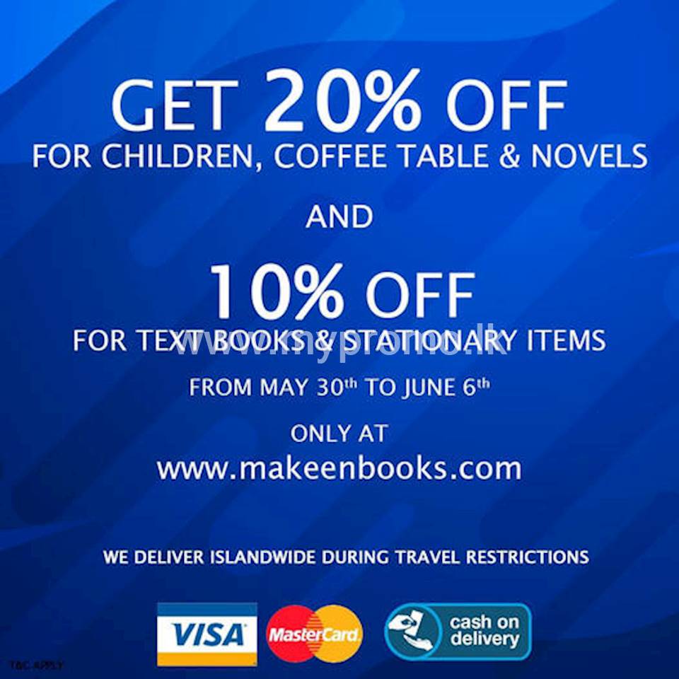 Enjoy up 20% off on your favorite books at Makeen Books