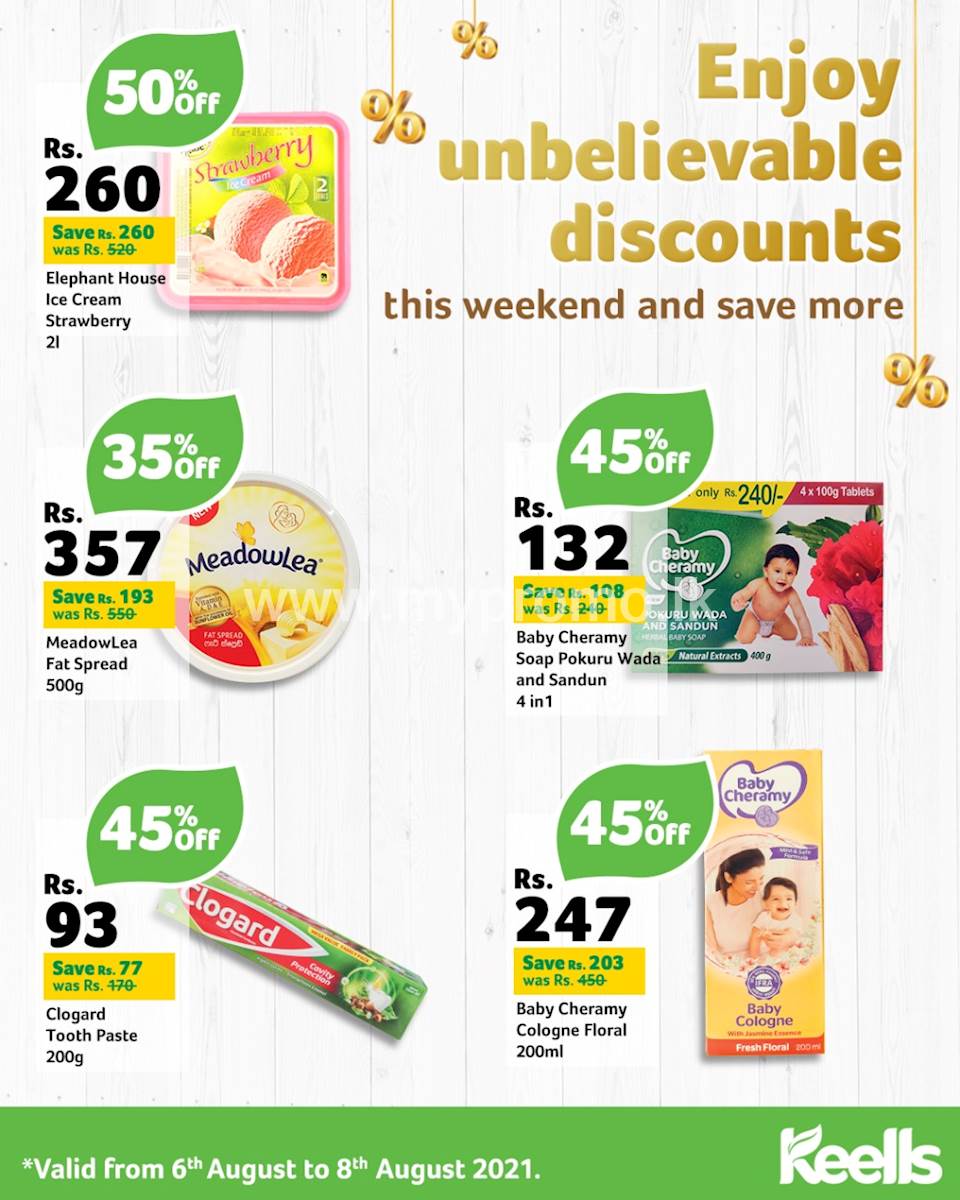 Enjoy a range of unbelievable discounts of 5 special products this ...