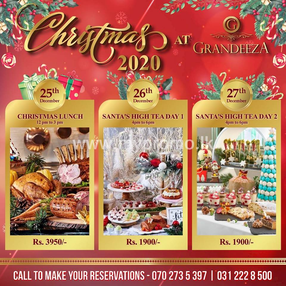 3 days of feasts for you to enjoy with your family & friends at GRANDEEZA