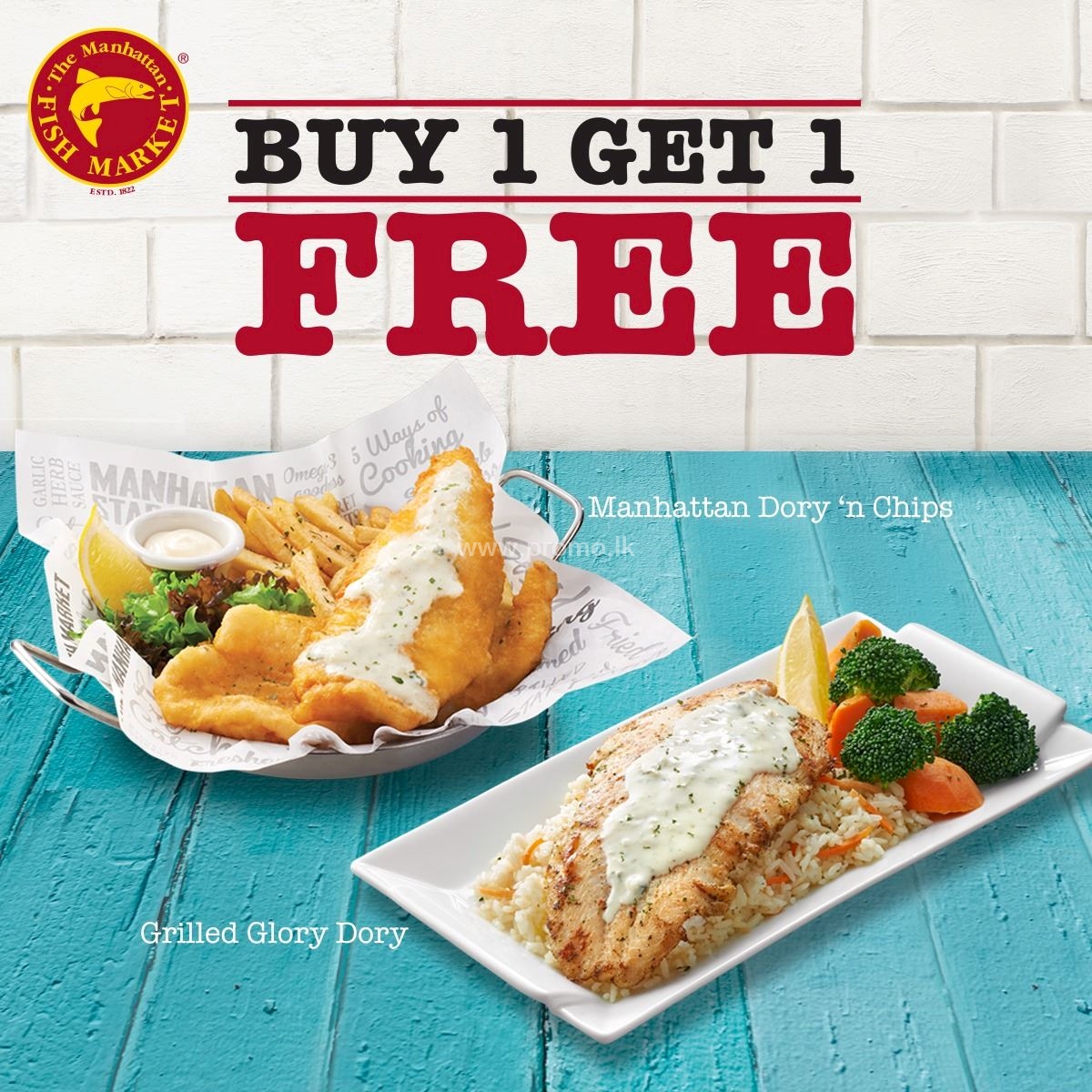 Buy 1 Get 1 Free Offer from Manhattan Fish Market