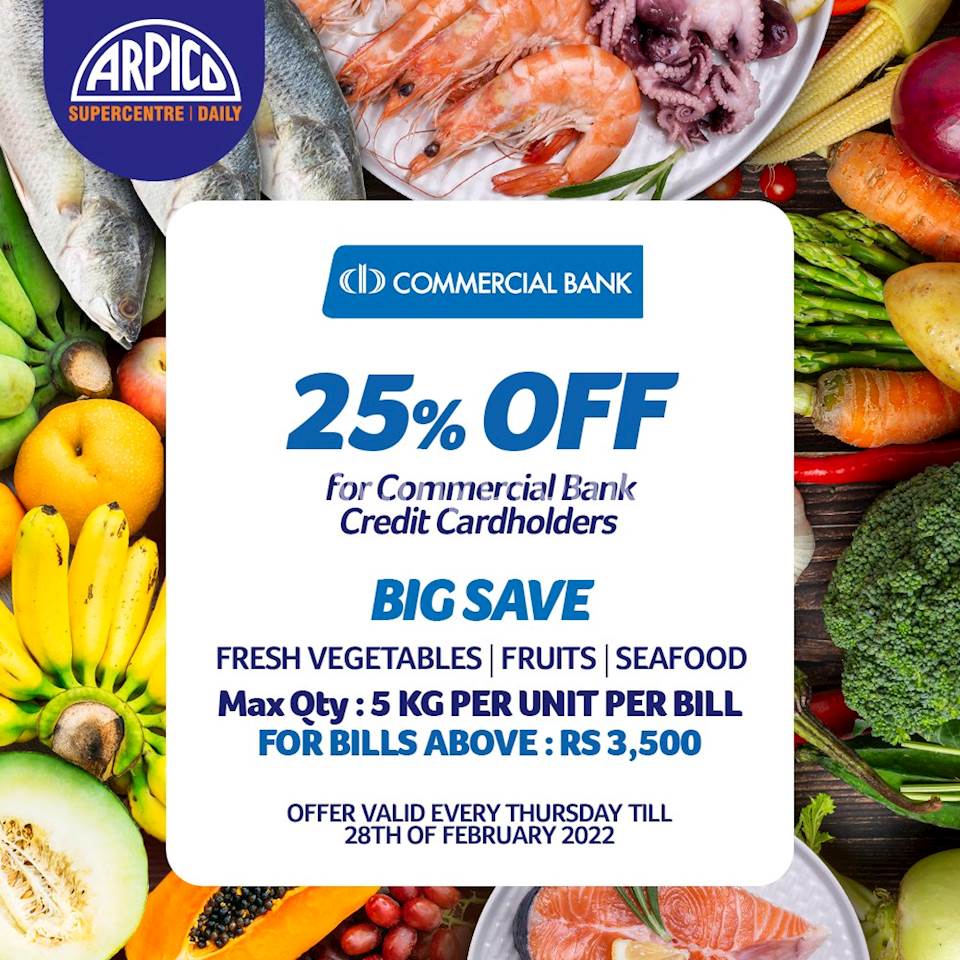 Enjoy the best Supermarket Fresh Deals for Commercial Bank Credit ...