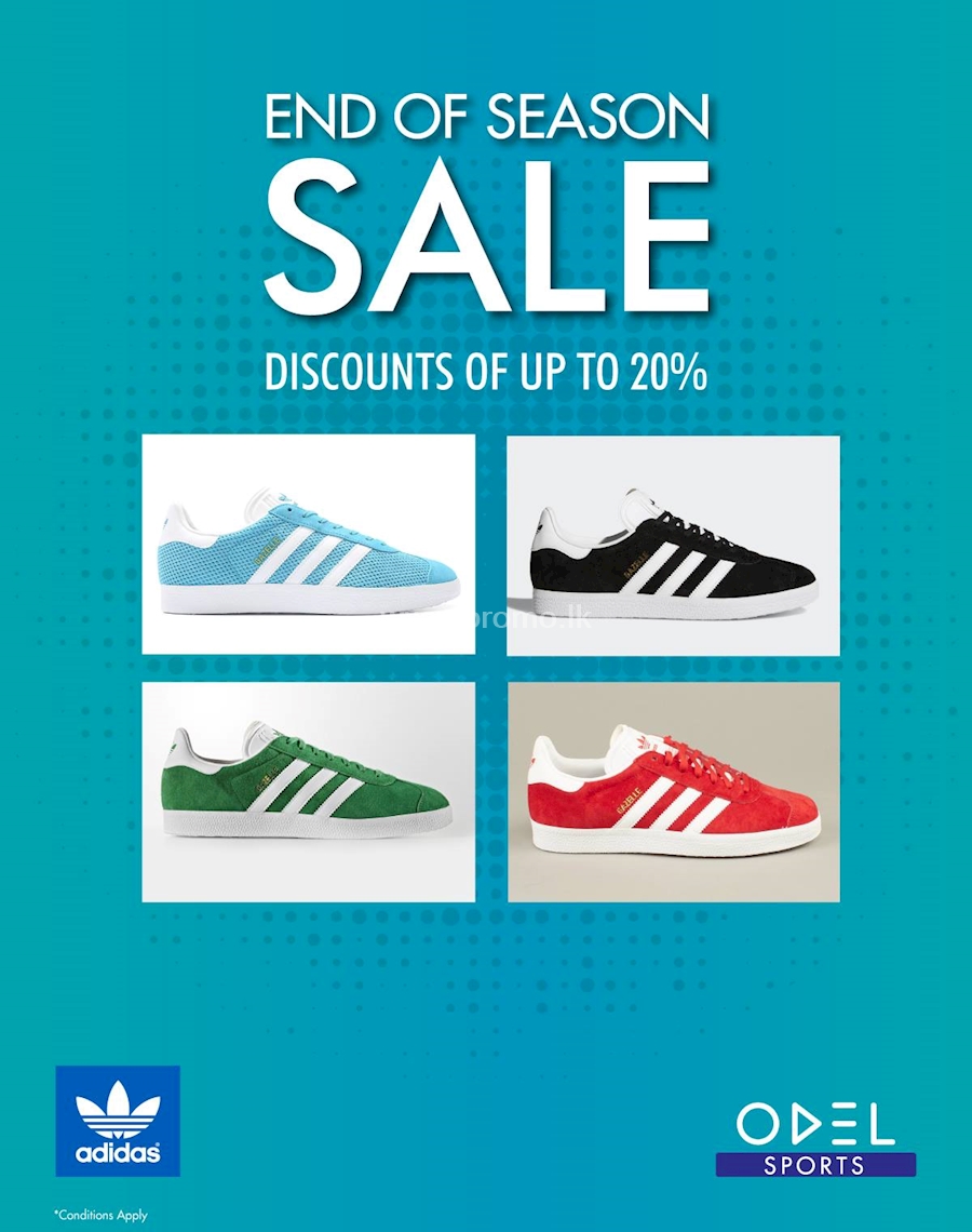 Up to 20% Off on adidas shoes from Odel