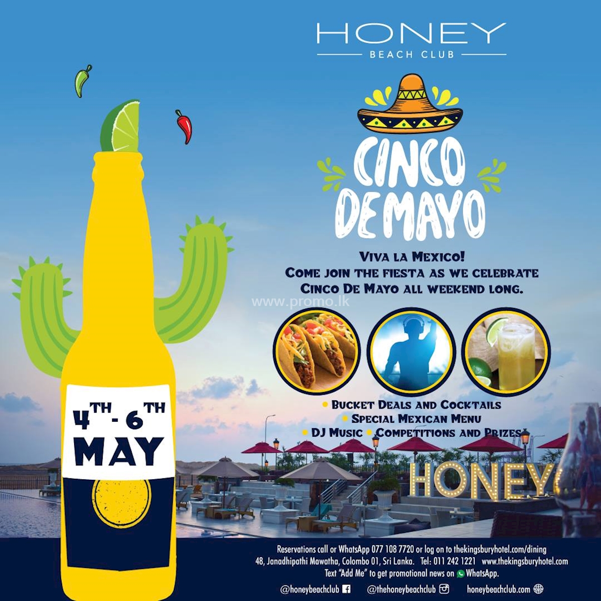 Fiesta all weekend long with our special Mexican celebration Cinco de ...