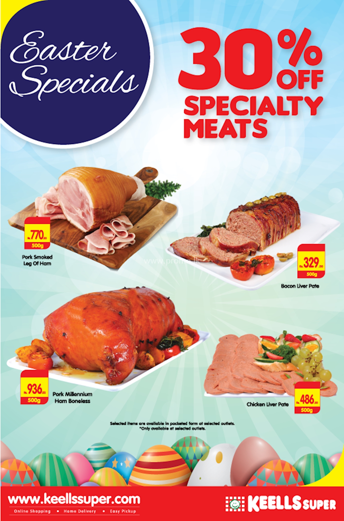 30% Off on Specialty Meats at this Easter Special from Keells Super ...
